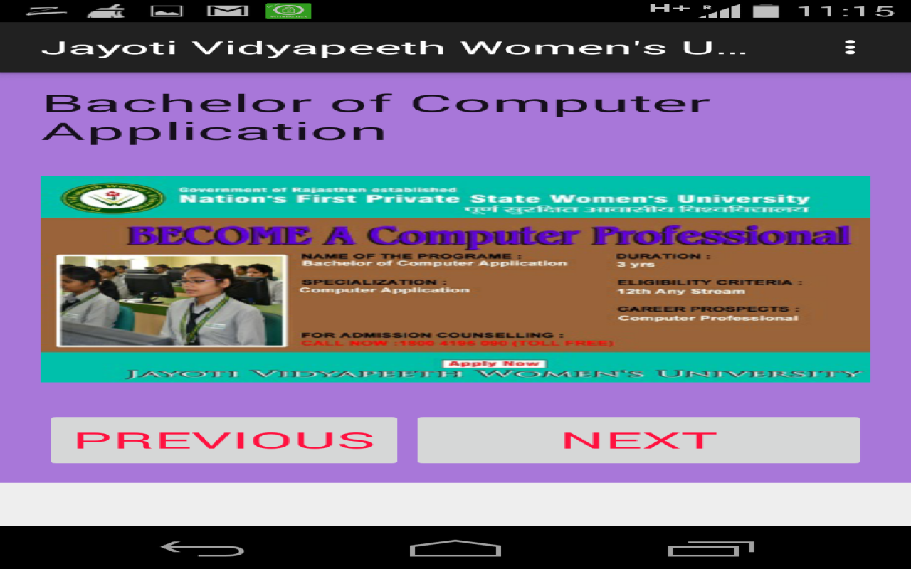 Jayoti Vidyapeeth Women's University:Amazon.co.uk:Appstore for Android