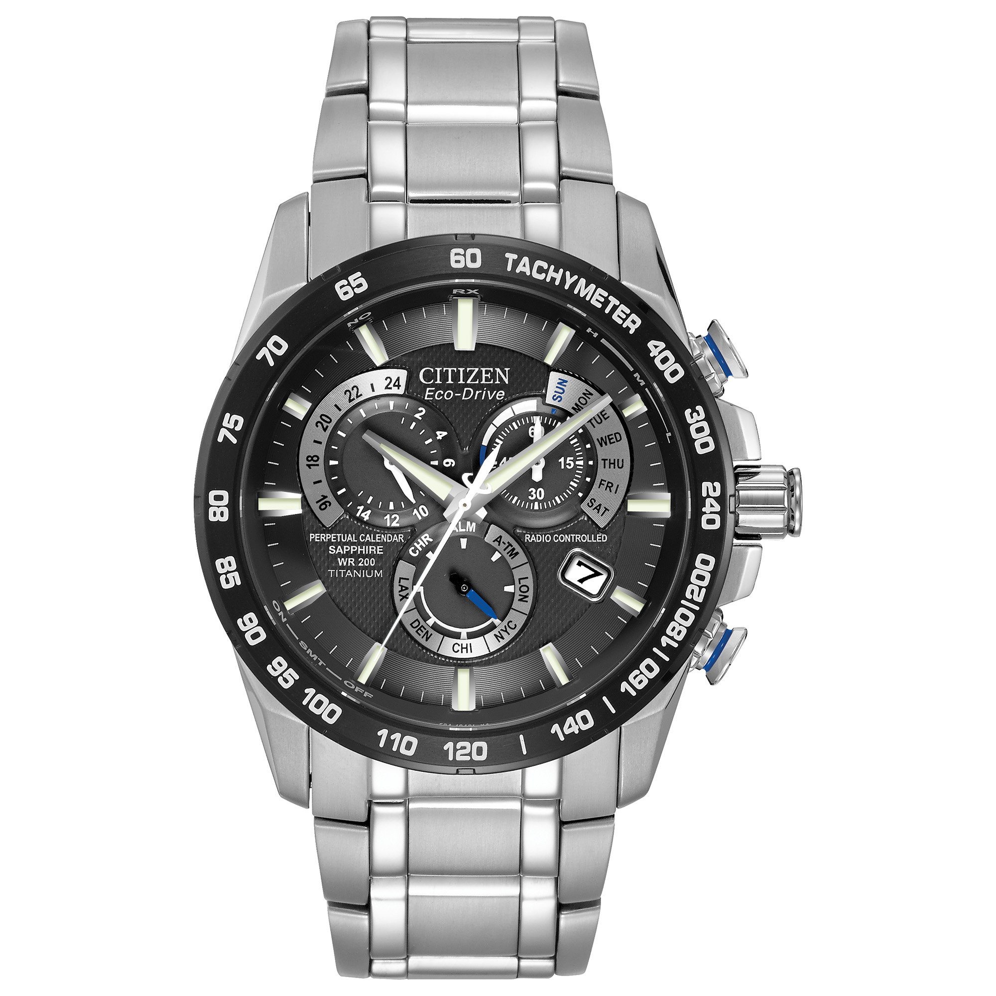 Mua Citizen Men's Eco-Drive Titanium Perpetual Chrono Atomic ...
