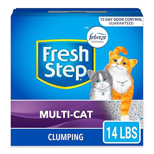 Fresh Step Clumping Cat Litter Multi-Cat Extra Strength Formula With ...