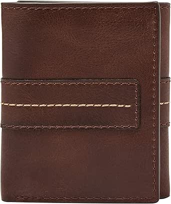 Relic by Fossil Men's Grafton Leather and Polyester Trifold Wallet ...
