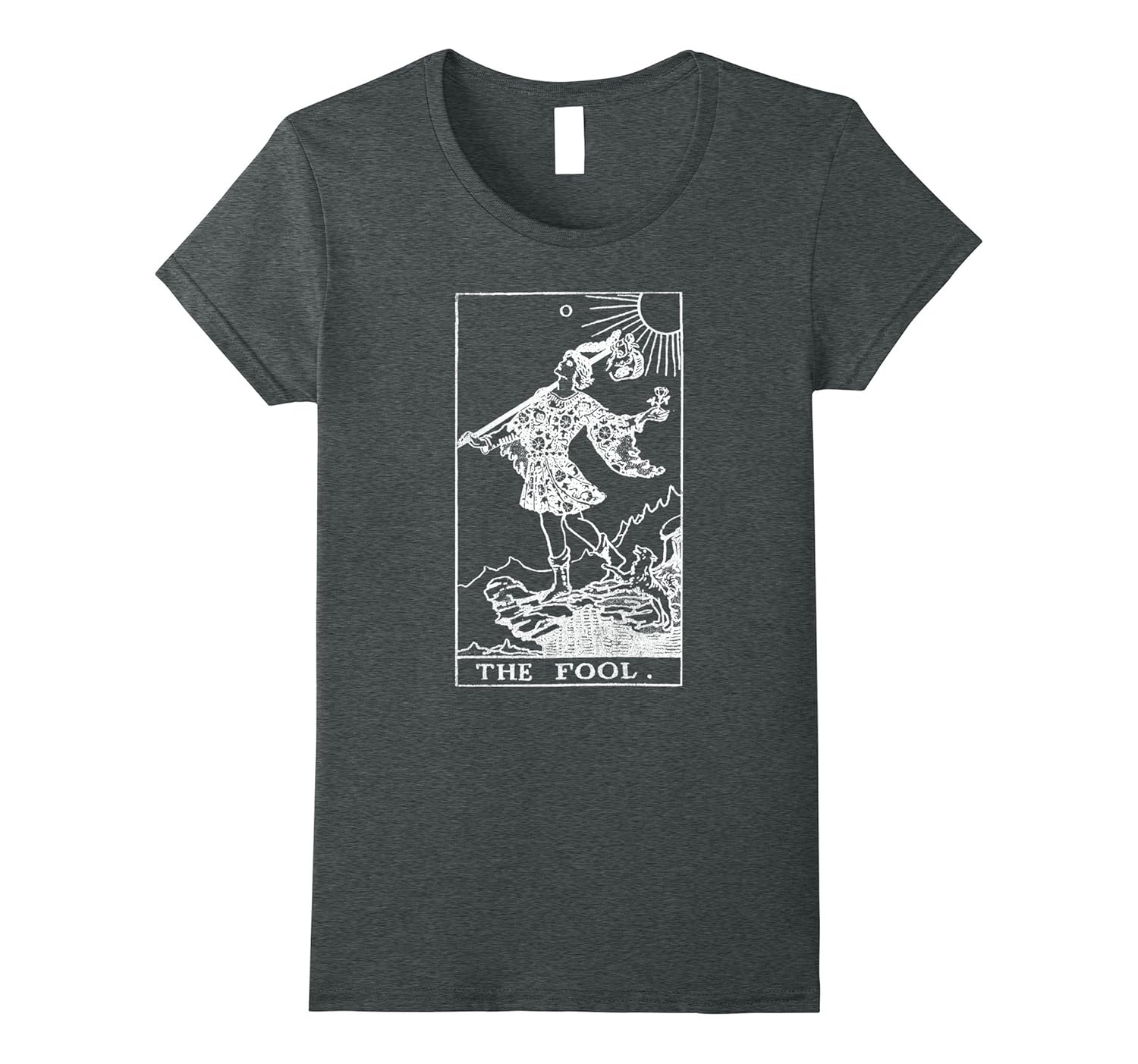 The Fool Tarot Card Shirt, Vintage Design