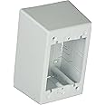 Panduit JBP1DWH 1-Gang Deep Outlet Box, White - Electrical Distribution ...