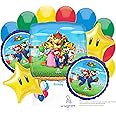 Amazon.com: Anagram Super Mario Brothers Foil Balloon Bouquet, 7pc Set ...