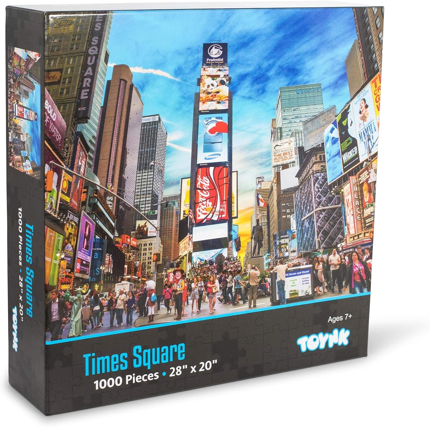 toynk New York Times Square Puzzle | 1000 Piece Jigsaw Puzzle – BigaMart