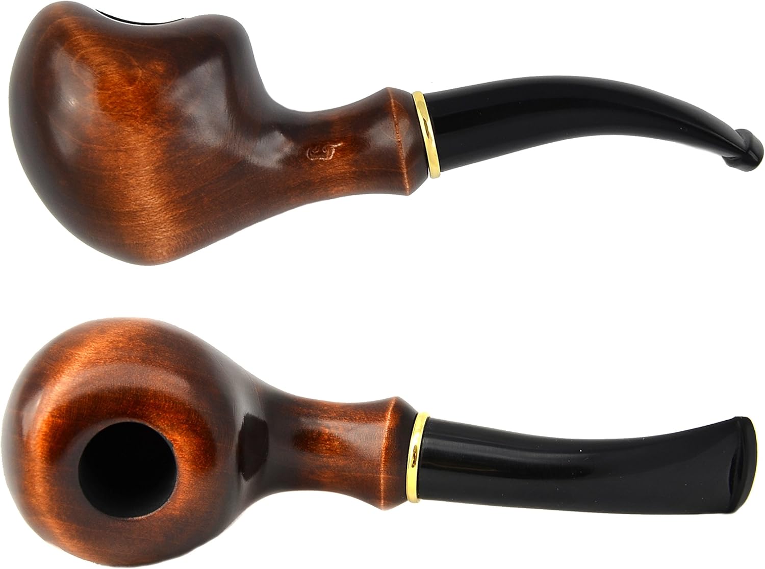 Amazon.de: "Apfel" Handgemacht rauchpfeife aus birnbaum Tabak Pfeife ...