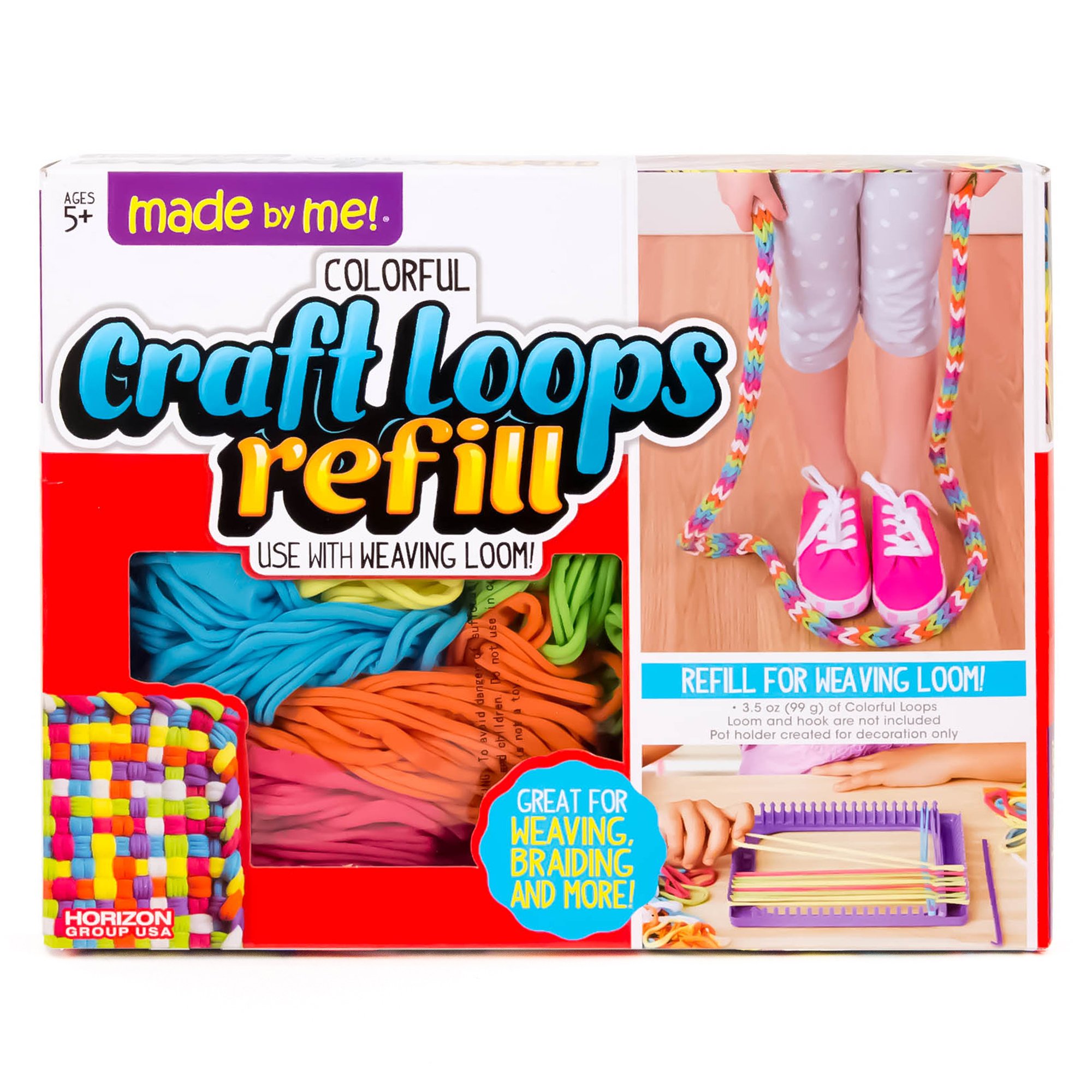 Mua Craft Loops Refill, Includes 210 Weaving Loom Loops in 7 Vibrant ...