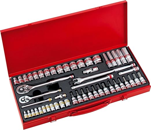 Amazon | SK11 ソケットレンチセット TS-2352M 差込角:6.3mm 9.5mm 52点 1セット | ソケット・ソケットセット