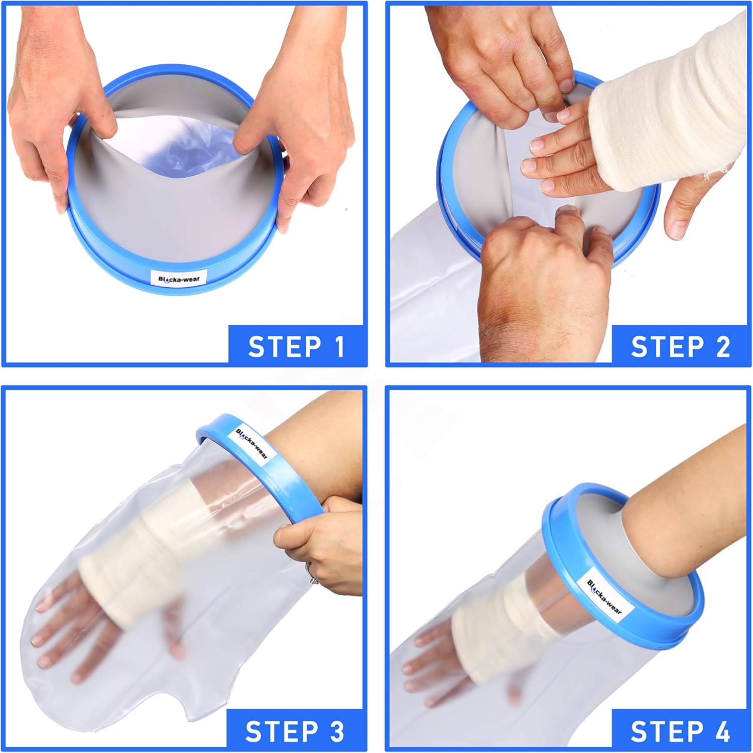 Adult Hand Waterproof Plaster Cast & Dressing Cover | Protector | Also ...