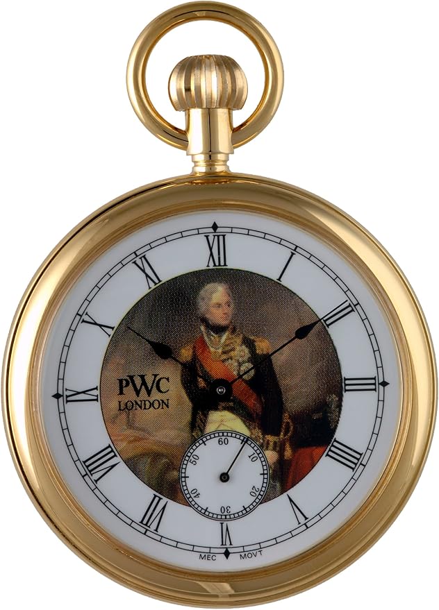 PWC London Men's Nelson Pocket Watch NLS001 Limited Edition with ...