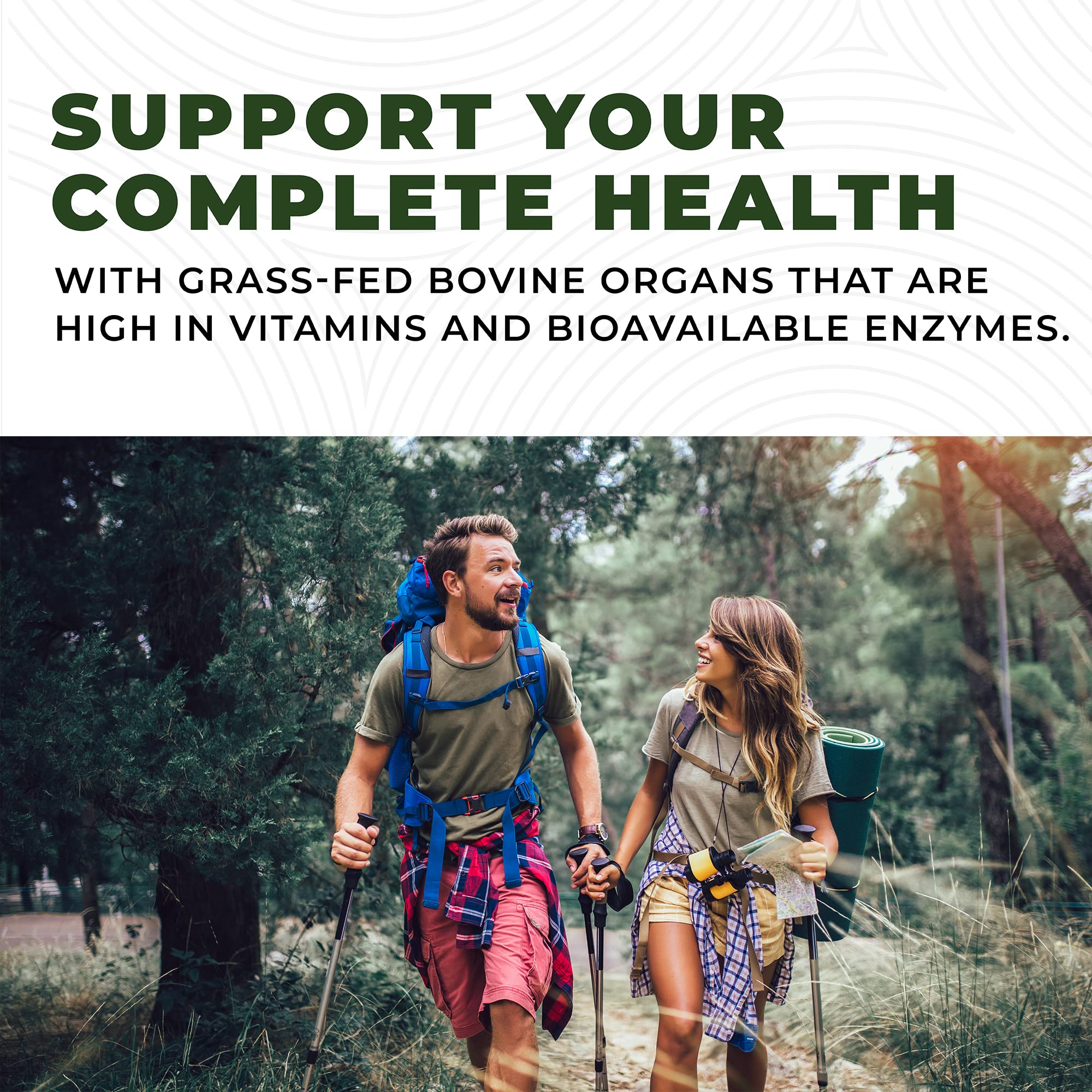 Mua Beef Organ Supplement Grass Fed - 7 Beef Organs Complex from New ...