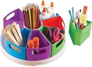Learning Resources Create-a-Space Storage Center, Bright Colors ...
