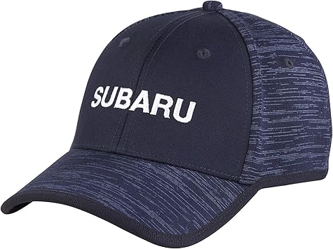 Amazon.com: Subaru Genuine Logo Space Dye Fitted Cap Hat Impreza STI ...