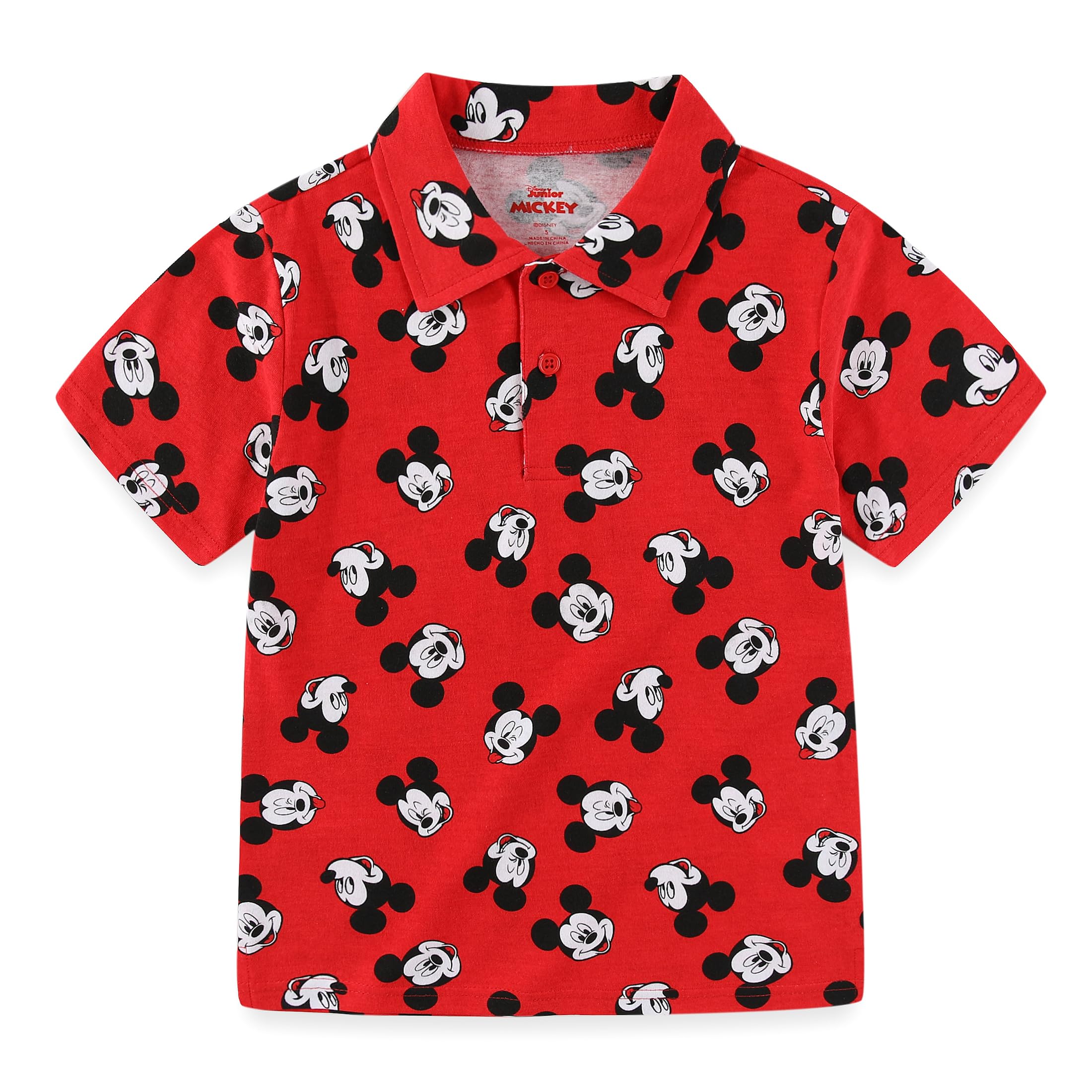 Disney Mickey Mouse Toy Story Cars Boys Short Sleeve Polo Shirt for ...
