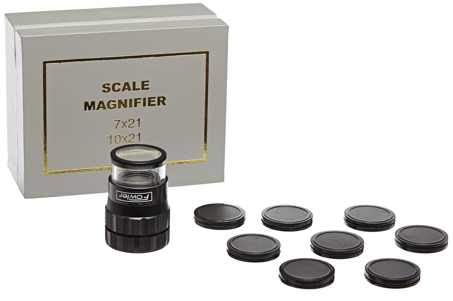 Fowler 52-664-009 Pocket Optical Comparators, 10X Magnification: Amazon ...