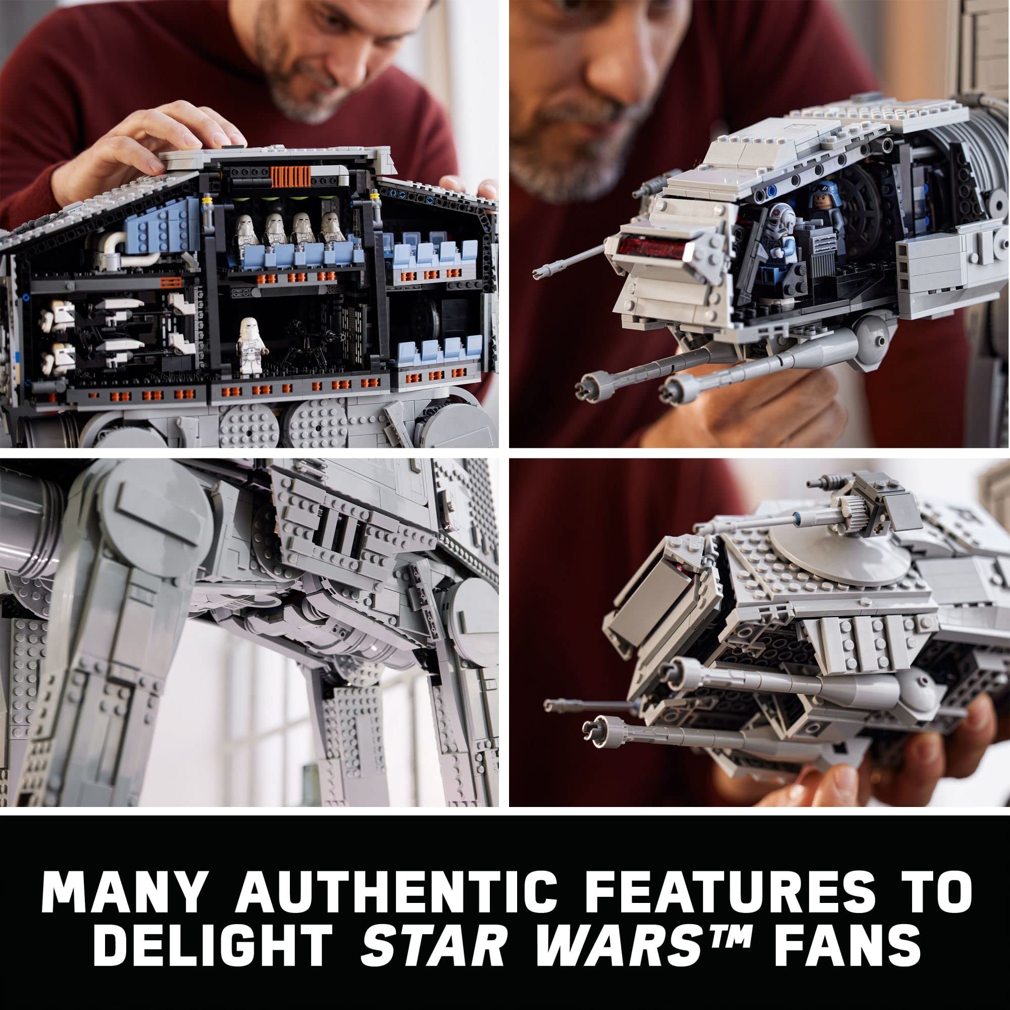 Mua LEGO Star Wars at-at Walker 75313 Buildable Model - Collectible Set ...