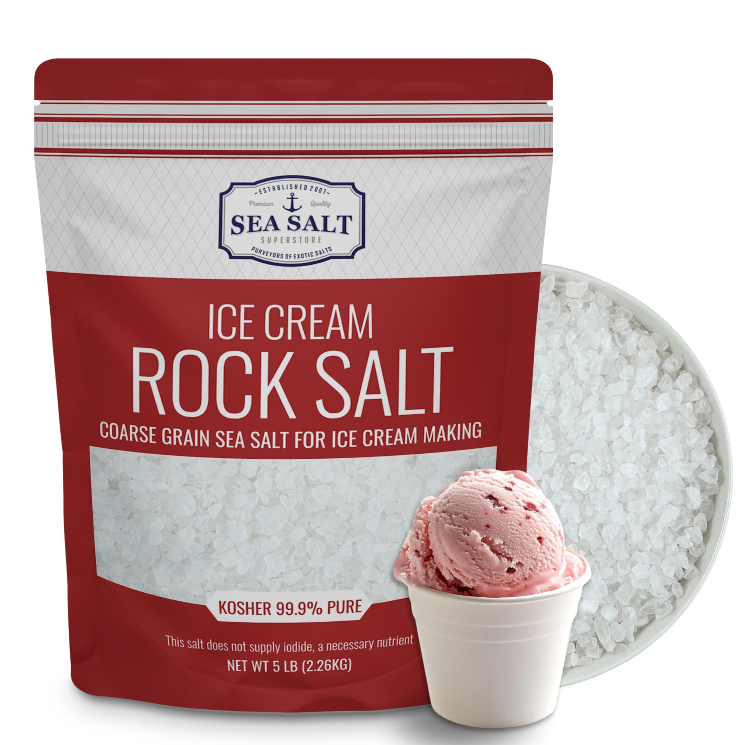 Mua Rock Salt for Ice Cream Making, Universally Compatible Coarse and ...