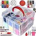 Amazon.com: 188 Embroidery Floss Set Including Cross Stitch Threads ...