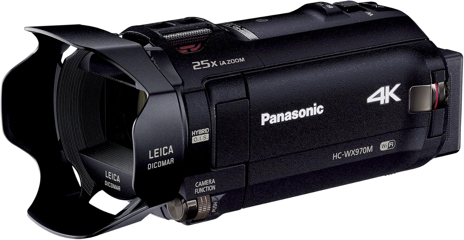 Amazon.com : Panasonic 4K video camera WX970M wipe takes lightweight ...