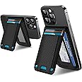 Amazon.com: ExtreLife 2-in-1 Magsafe Wallet, Adjustable Stand and Open ID Window, Magnetic ...