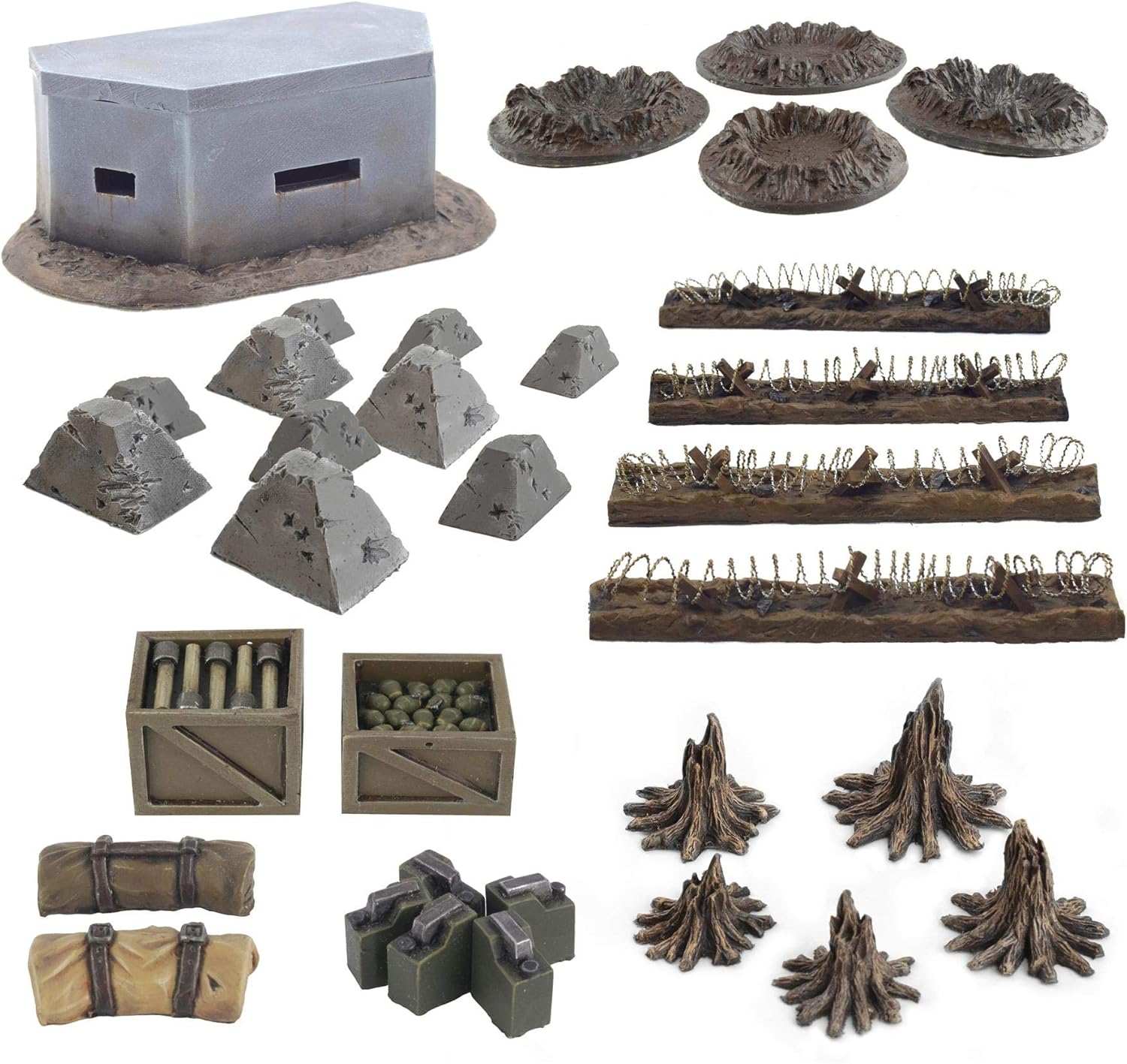 Amazon.com: War World Gaming World at War Trench System Battlefield ...