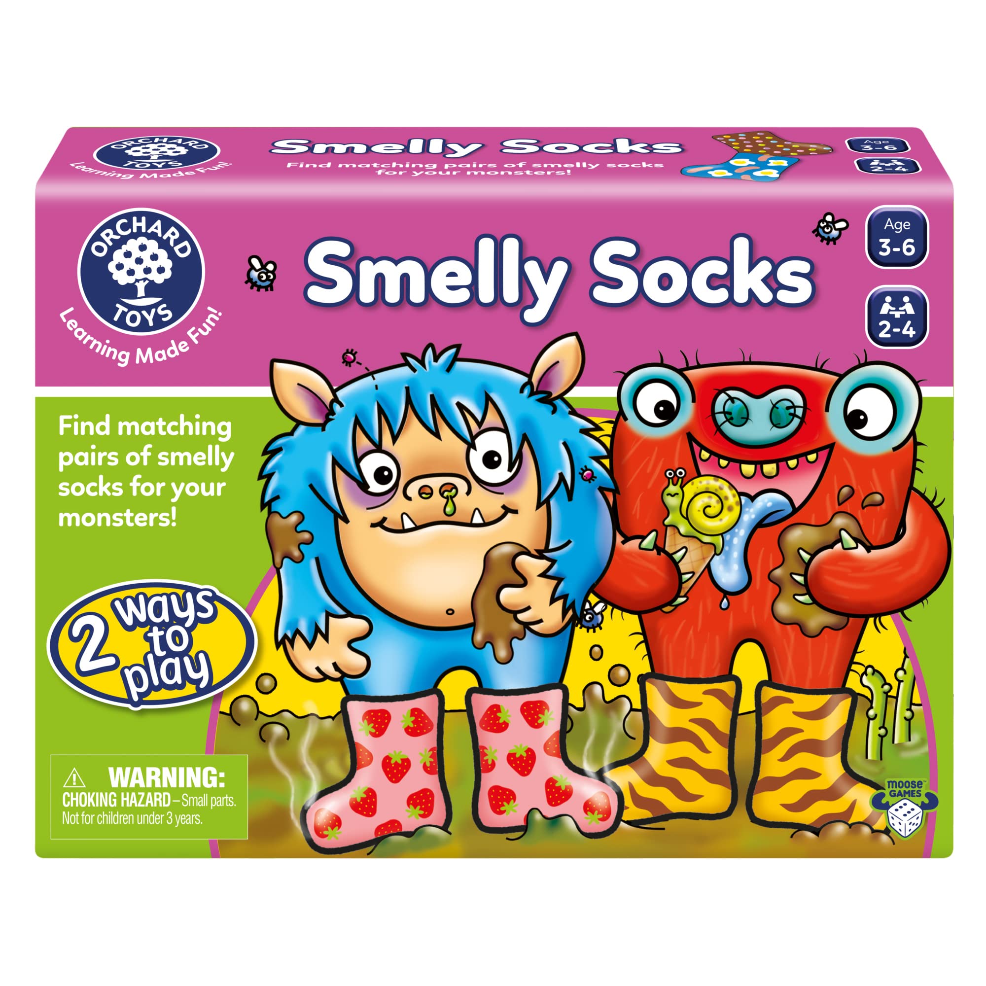 Mua ORCHARD TOYS Moose Smelly Socks Game. Find Matching Pairs of Socks ...