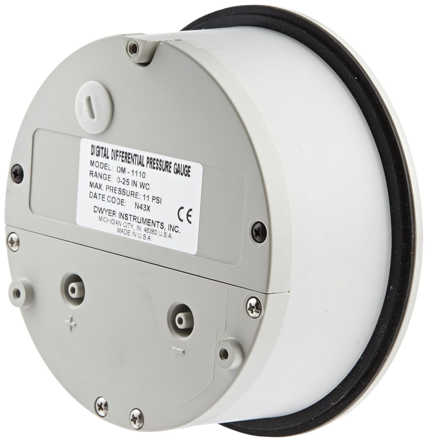 Range 0-25WC Dwyer DigiMag Series DM-1000 Differential Digital Pressure ...