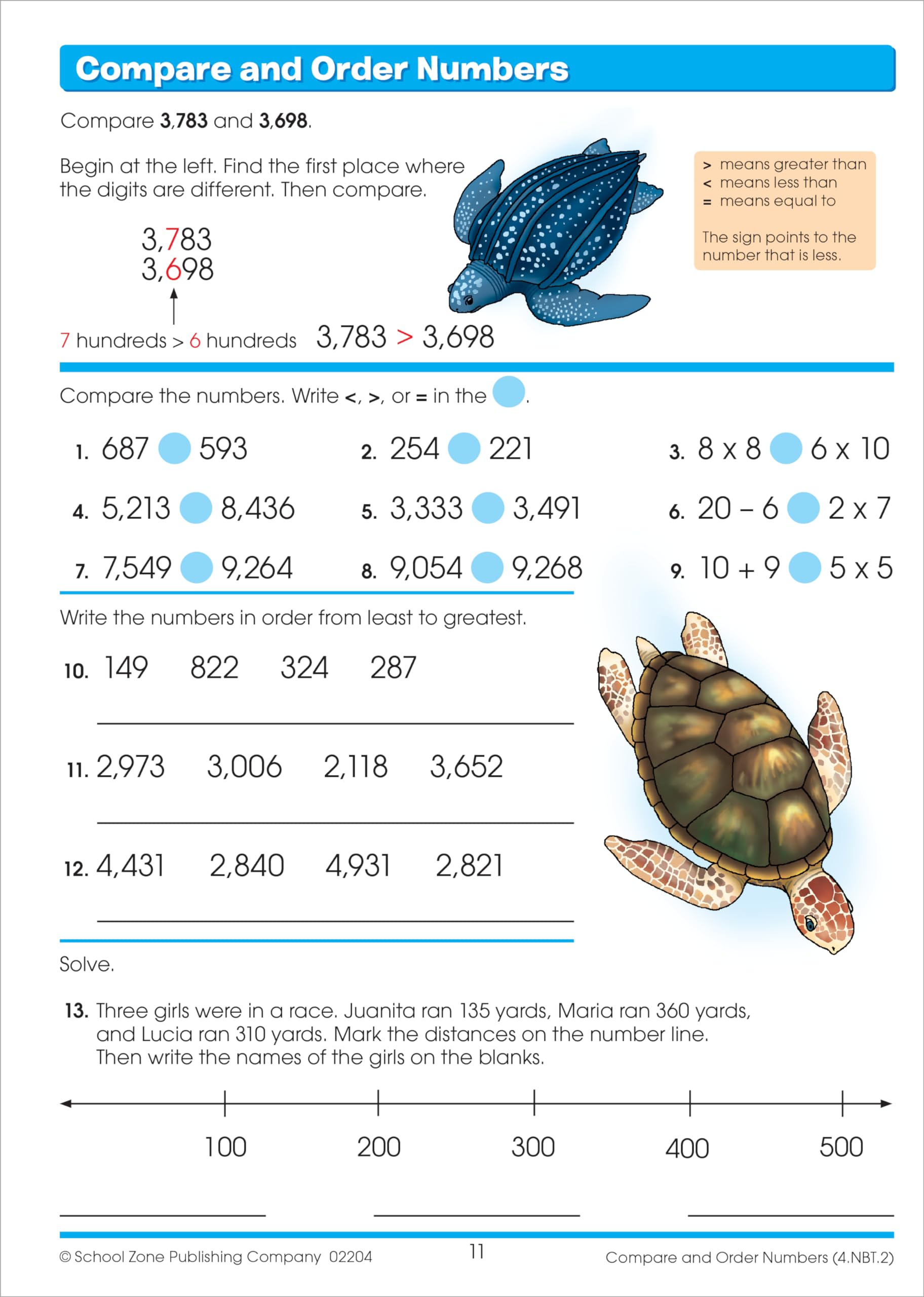 Mua School Zone Math Basics 4 Workbook: 64 Pages, 4th Grade ...