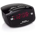 Amazon.com: Westclox 80209 Red LED Display Dual Alarm Clock Radio with ...