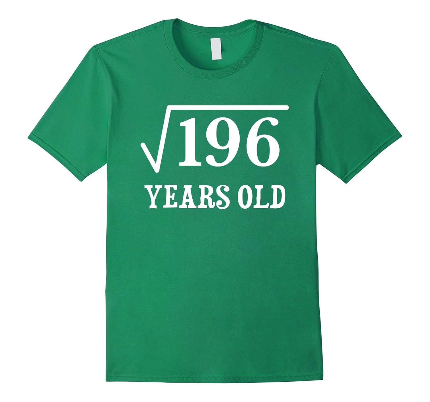 Square Root of 196 14 yrs years old 14th birthday T-Shirt-TH – TEEHELEN