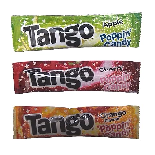 Pack Of 25 Tango Popping Candy In Three Flavours, Apple Orange And ...