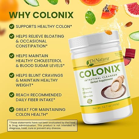 Mua DrNatura Colonix Intestinal Cleanser, All-Natural Daily Fiber ...