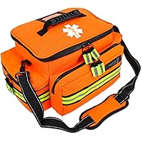 Amazon.com: Lightning X Medium First Responder EMT Bag | LXMB25 | w/Reflective, Shoulder Strap ...