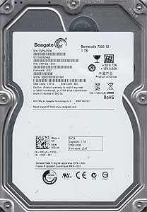 Amazon.com: SEAGATE TECHNOLOGY, Seagate Barracuda 7200.12 ST31000524AS ...