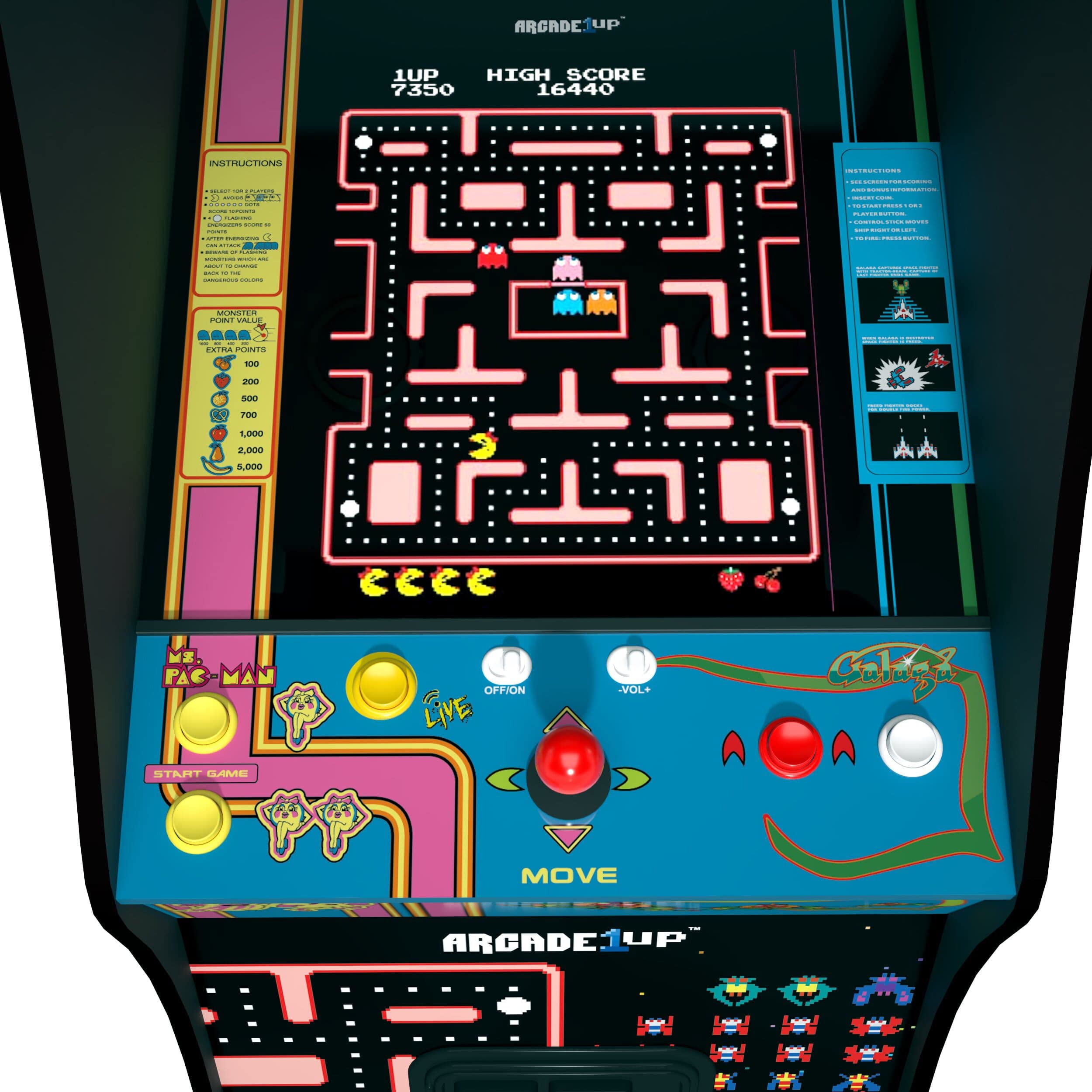 Mua Arcade1up - Ms. Pac-Man vs Galaga - Class of 81 - Deluxe Arcade ...