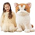 Amazon.com: IKASA Giant Ragdoll Cat Stuffed Animal Plush Toy,Large Big ...