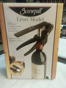 Amazon.com: Screwpull by Le Creuset Lever Model with Foil Cutter and ...