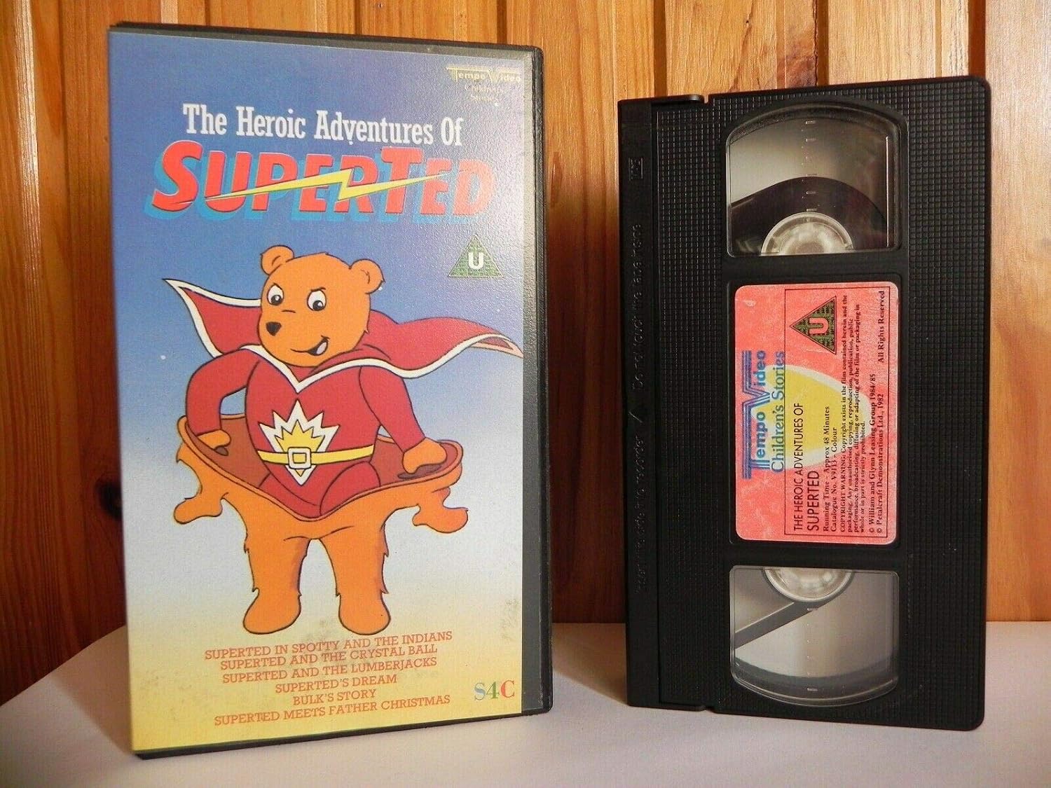 The Heroic Adventures Of Superted [VHS]: Derek Griffiths, Peter Hawkins ...