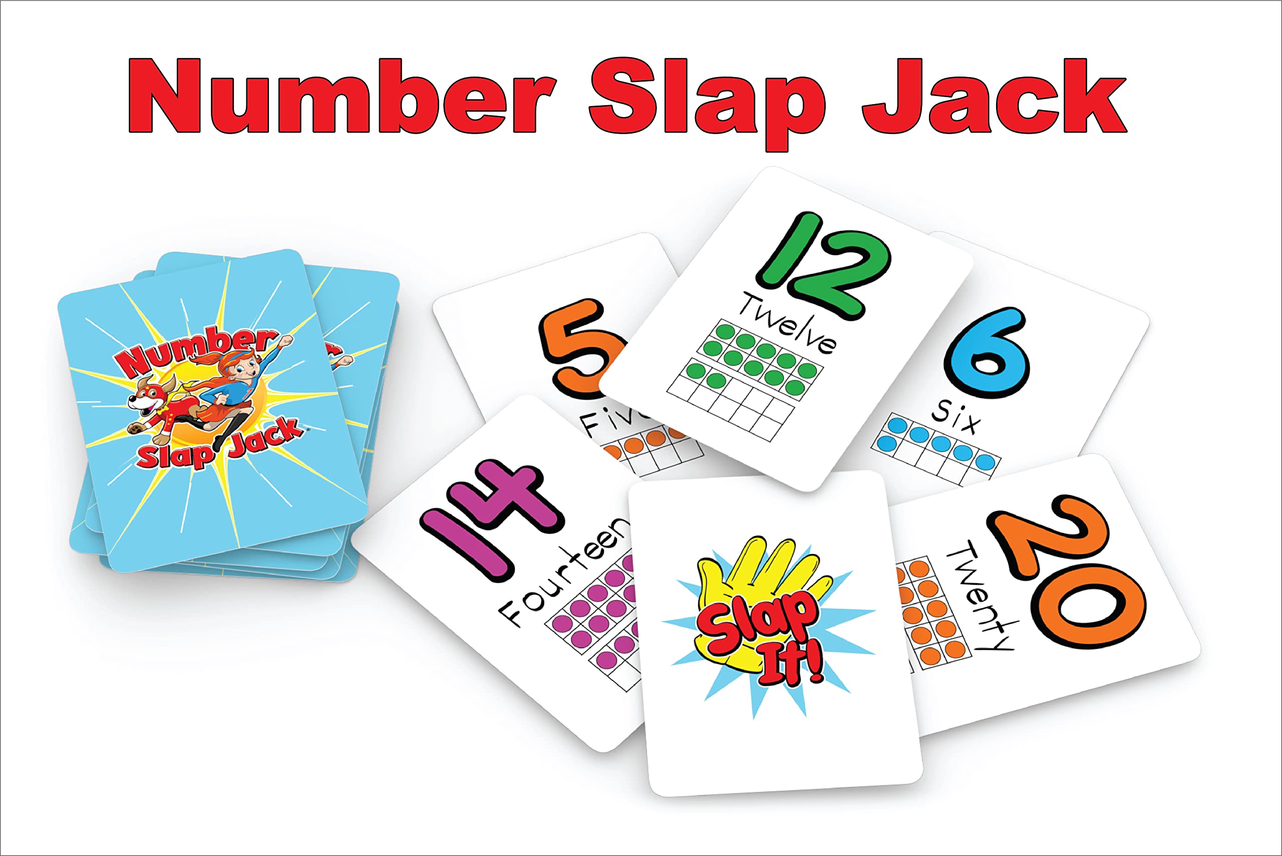 Mua Number Slap Jack a Math Card Game for Kids Ages 4 and Up | The Easy ...