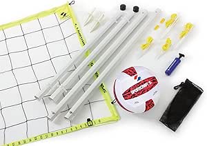 Amazon.com : Sportcraft Better Volleyball Set : Volleyball Equipment ...