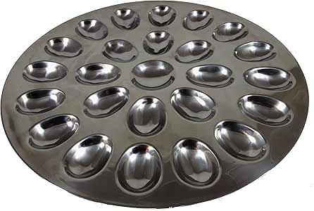 Amazon.com | Frontgate Super Chill Deviled Egg Server, 14.5 Inch ...