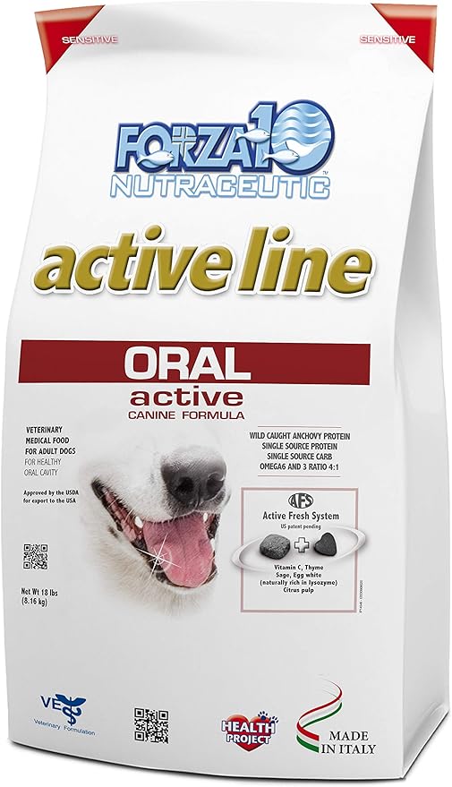 Amazon.com: Forza10 Active Oral Care Dog Food, Single Source Protein Dry Dog Food for Dental ...