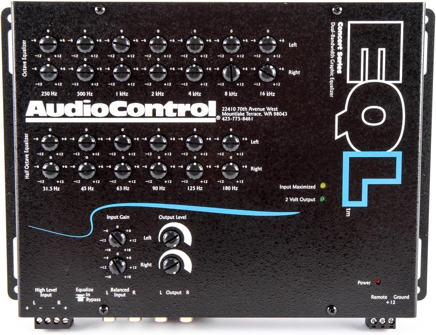 Amazon.com: AudioControl EQL Black Trunk Mount Equalizer and Pre-Amp