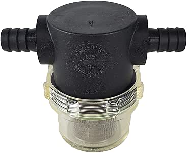 Amazon.com: GasTapper Cleanable, Durable Fuel Filter 3/8" Connection ...