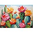 Amazon.com: Cactus Plant Puzzles for Adults 1000 Pieces, Colorful ...