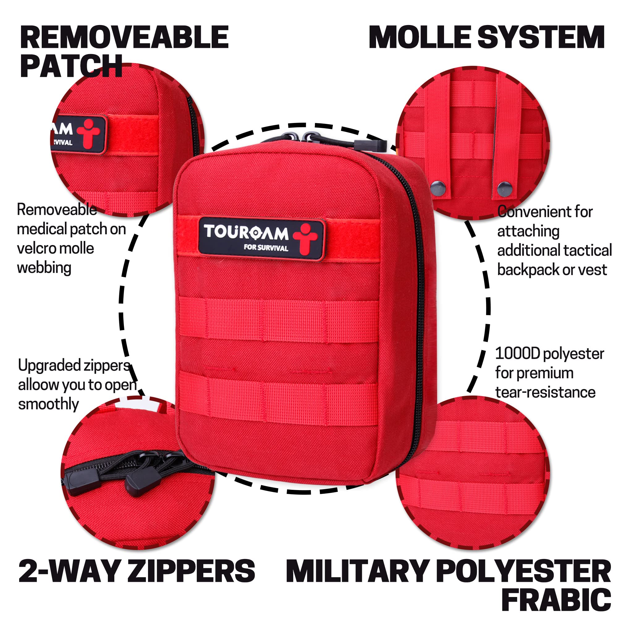 Mua Trauma First Aid Kit - IFAK 1st Aid EDC Med Kit, Tactical Emergency ...