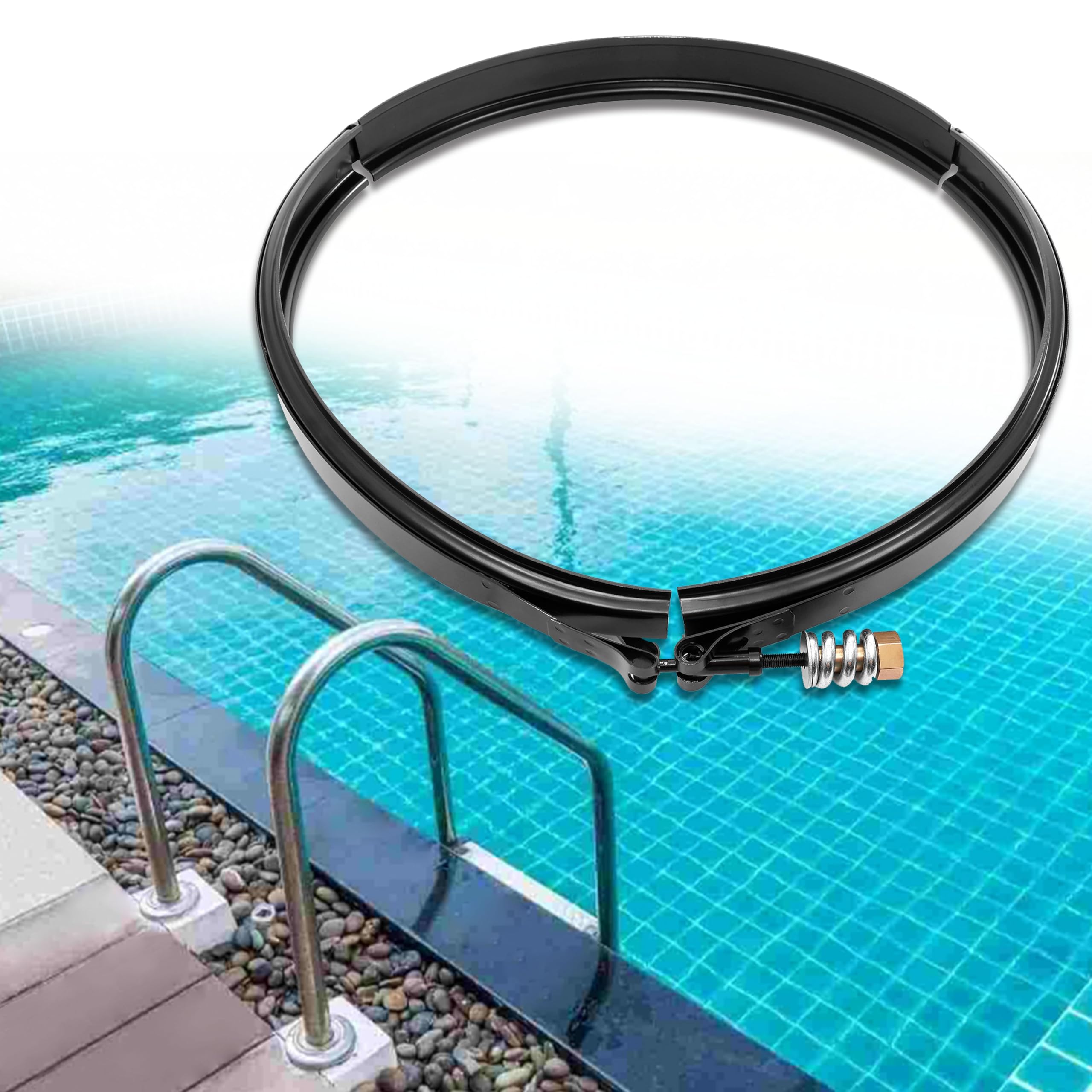 New Upgrade 190003 Tension Control Clamp Kit for Pentair Filter Band ...