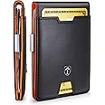 Amazon.com: TRAVANDO Mens Slim Wallet with Money Clip AUSTIN RFID ...