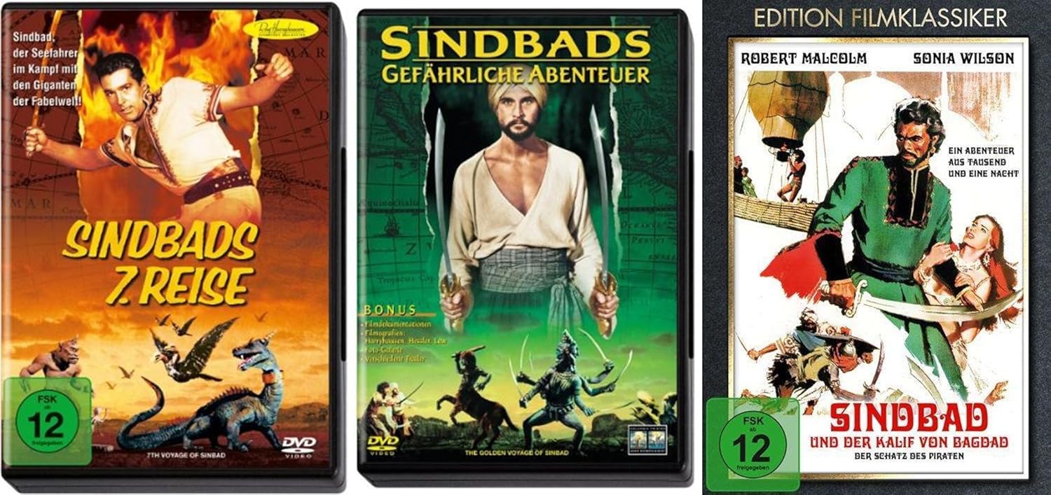SINDBAD Klassiker Collection : SINDBADS 7. REISE + GEFÄHRLICHE ...