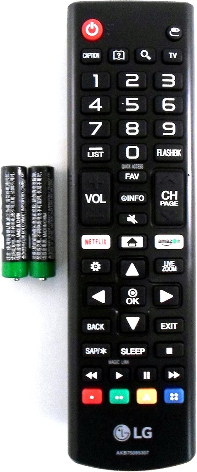 LG N901726250116B Lg AKB75095307 Television Remote Control Genuine Original Equipment ...