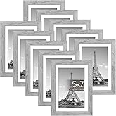 Amazon.com - upsimples 8x10 Picture Frames with High Definition Glass,Display Pictures 5x7 with ...